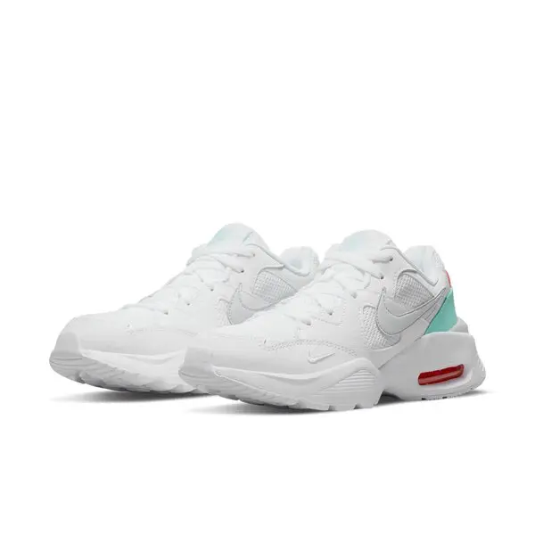 Nike Max Fusion Sneakers - White/green