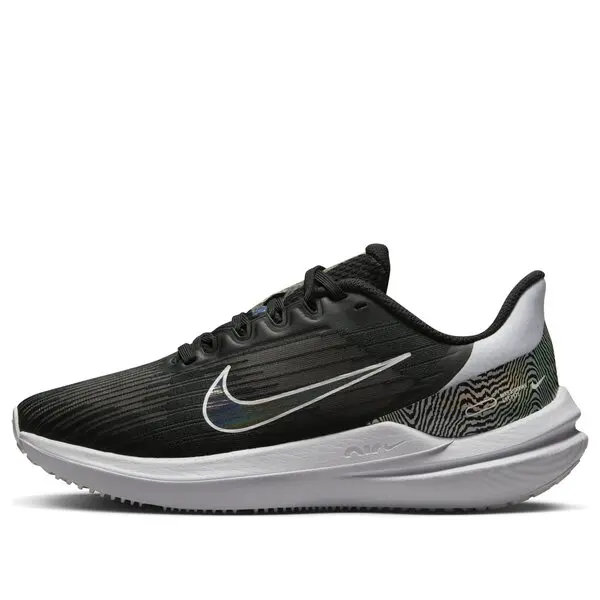 Nike Zoom Winflo Premium 'soundwave' Sneakers - Black/white