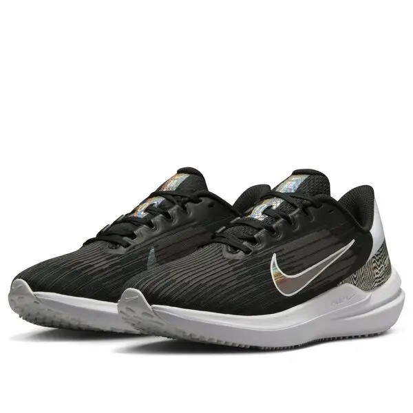 Nike Zoom Winflo Premium 'soundwave' Sneakers - Black/white