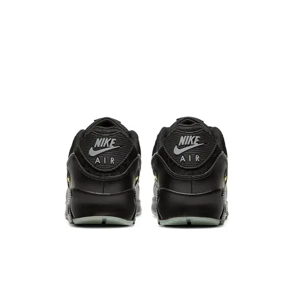 Nike Max 90 "halloween Black" Sneakers - Black/grey/volt