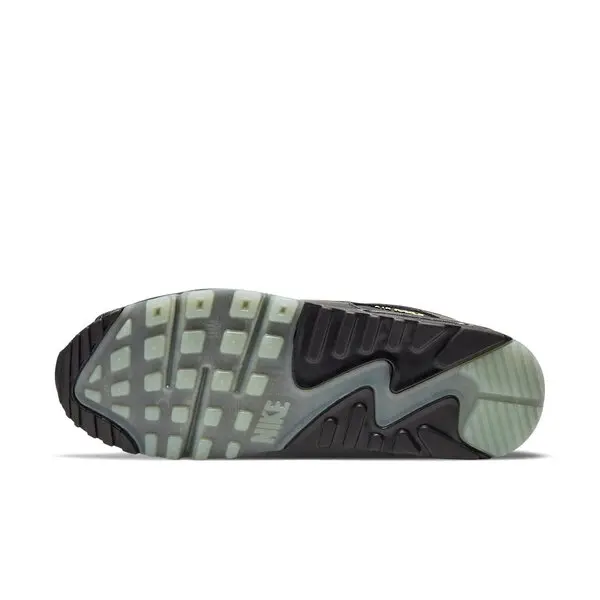 Nike Max 90 "halloween Black" Sneakers - Black/grey/volt