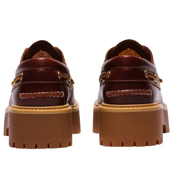 Timberland Stone Street Premium Boat Shoes - Rootbeer