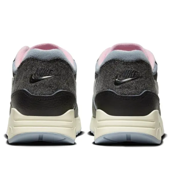 Nike Max 1 '86 Og "black Denim" Sneakers - Black/white/pink