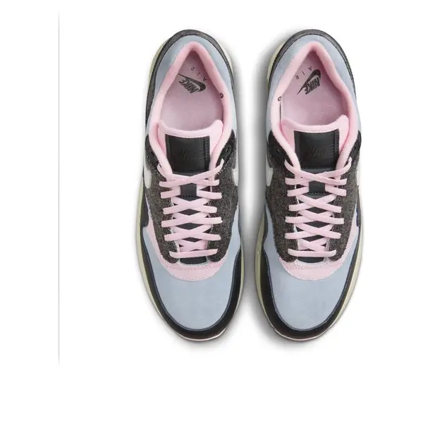 Nike Max 1 '86 Og "black Denim" Sneakers - Black/white/pink