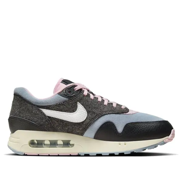 Nike Max 1 '86 Og "black Denim" Sneakers - Black/white/pink