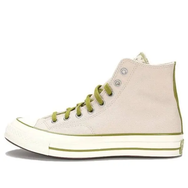 CONVERSE Chuck 70 Hi Lace Up Sneakers - Beige/white