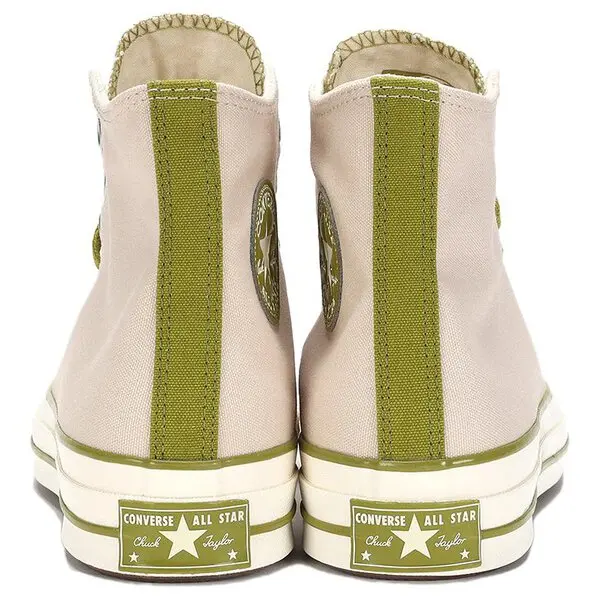 CONVERSE Chuck 70 Hi Lace Up Sneakers - Beige/white