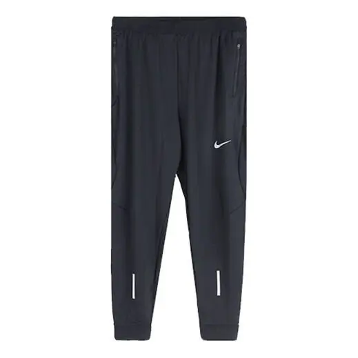 Nike Reflective Training Sports Quick Dry Long Pants - Black