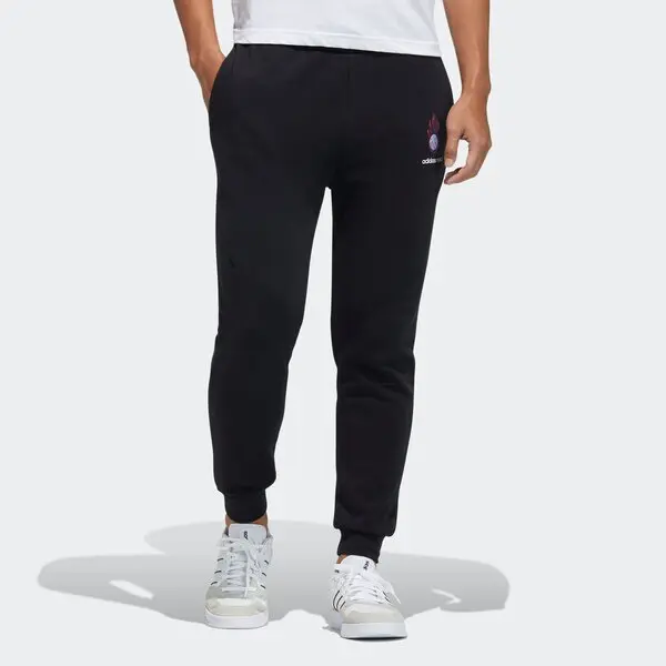 Adidas Neo Ssfv2 Knit Tp Sweatpants - Black