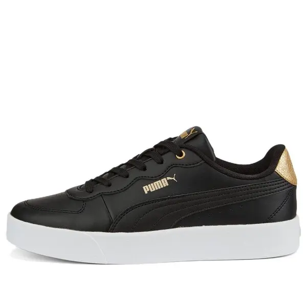 PUMA Skye Clean Distressed Sneakers - Black/white
