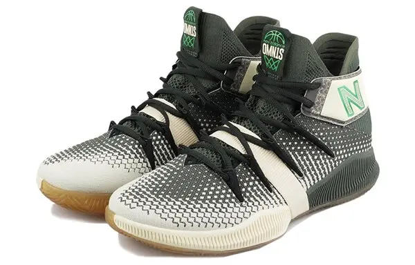 NEW BALANCE Omn1s "money Stacks" High-top Athletic Sneakers - Green