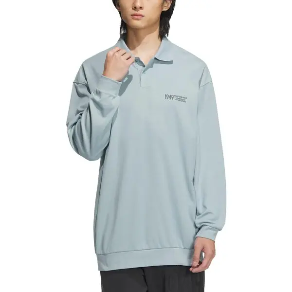 Adidas Verbiage Long Sleeve Polo Shirts