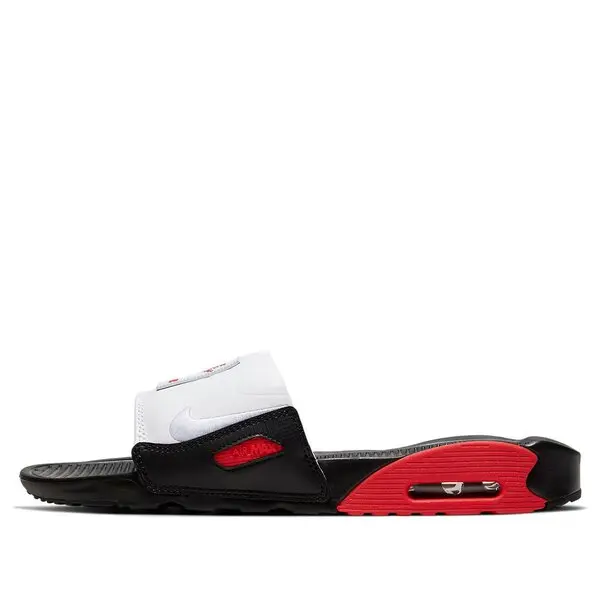 Nike Max 90 Slide Sandals - Black/white/red
