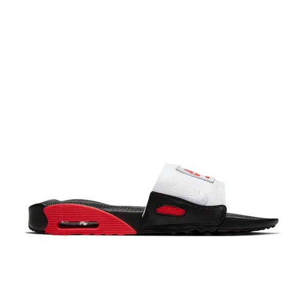 Nike Max 90 Slide Sandals - Black/white/red