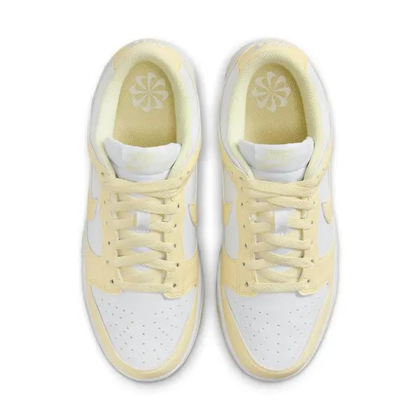 Nike Dunk Low Next Nature "alabaster" Sneakers - Yellow/white
