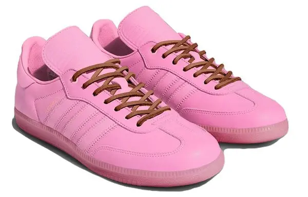 Adidas X Pharrell Humanrace Samba - Pink/brown
