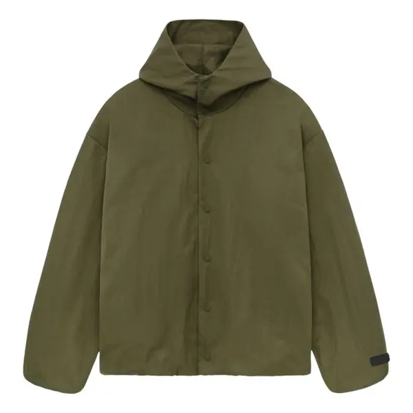 Fear Of God Textured Nylon Hooded Coaches Jacket