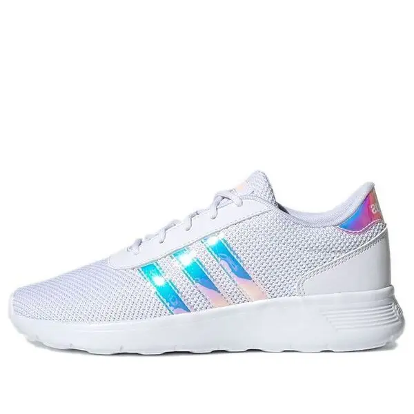 Adidas Lite Racer Sneakers - White/blue
