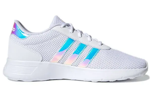 Adidas Lite Racer Sneakers - White/blue