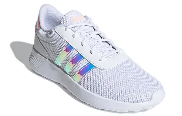 Adidas Lite Racer Sneakers - White/blue