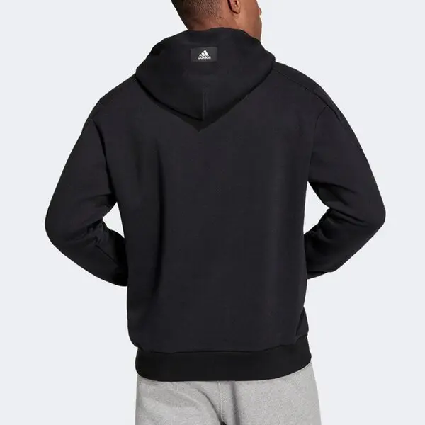 Adidas Pullover Hoodie With Large Logo