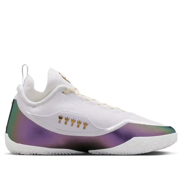 Nike Lebron Xxiii Elite "good Intentions" Ep Athletic Sneakers - White