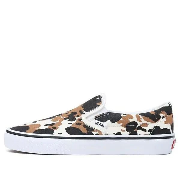 VANS Classic Slip-on Sneakers - Black/brown