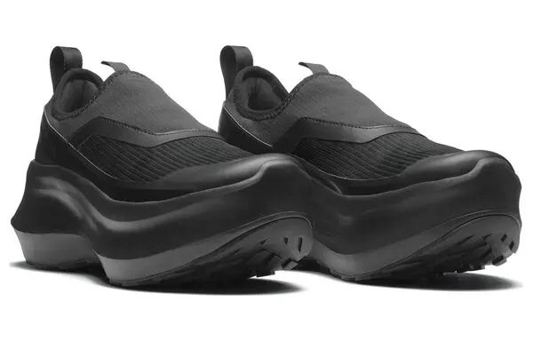 SALOMON X Comme Des Garcons Platform Slip-on - Black