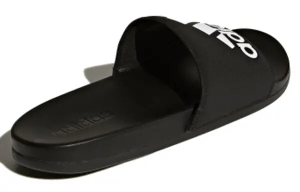 Adidas Adilette Cloudfoam Plus Slides - Black