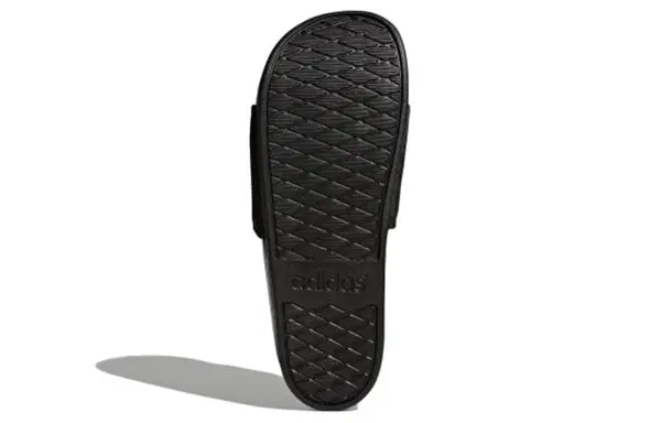 Adidas Adilette Cloudfoam Plus Slides - Black
