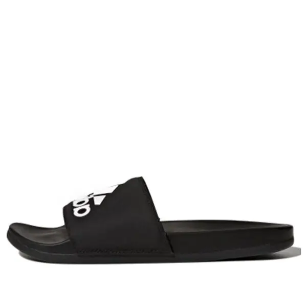 Adidas Adilette Cloudfoam Plus Slides - Black