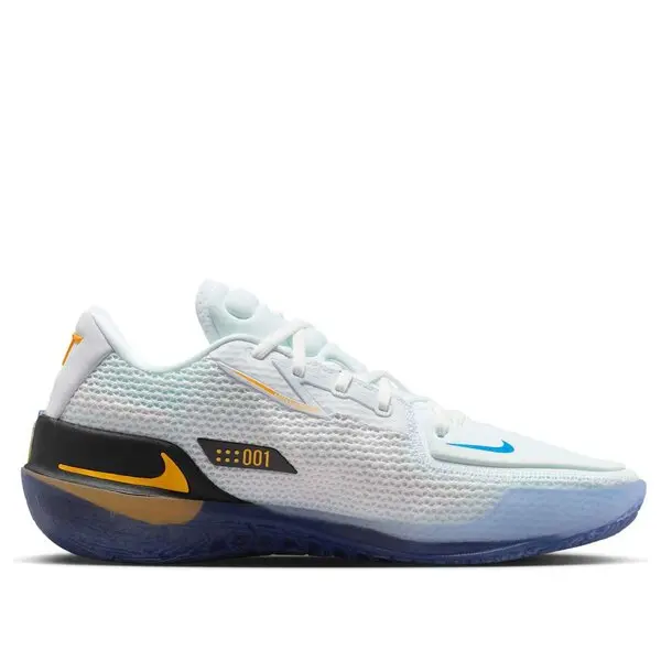 Nike Zoom Gt Cut Sneakers - White/laser Blue/laser Orange