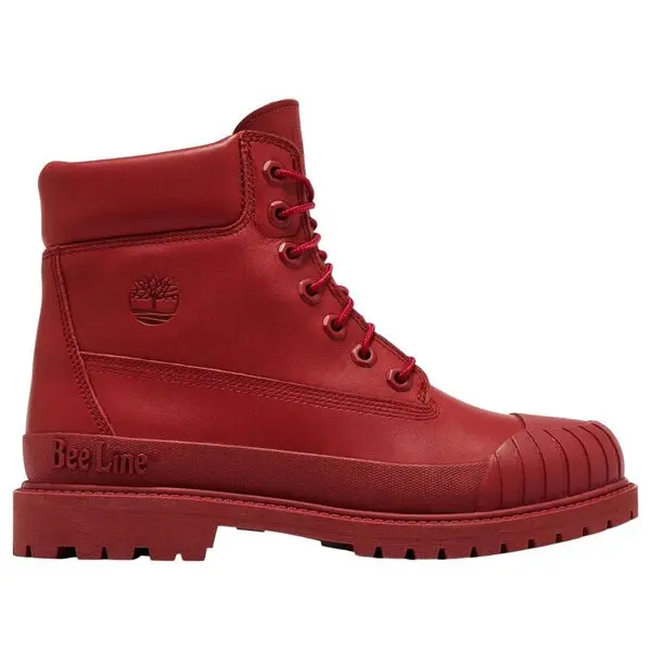 Timberland X Bee Line Inch Premium Rubber Toe Boot - Red