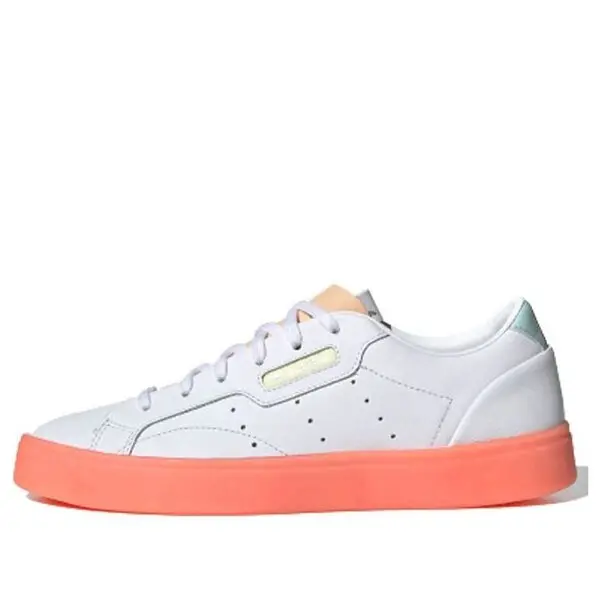 Adidas Sleek Sneakers - White/pink