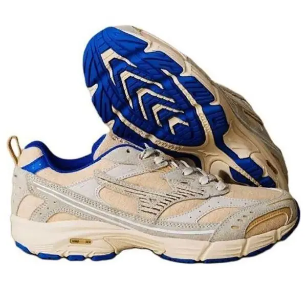 Mizuno X Wind And Sea Mxr Sneakers - Beige/blue