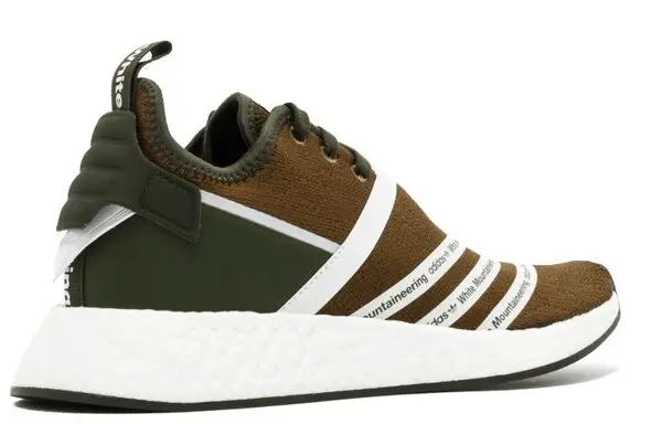 Adidas White Mountaineering X Nmd_r2 Primeknit "olive - Green