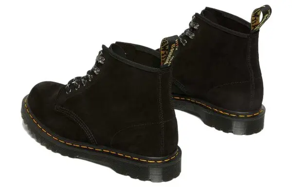 Dr. Martens 101 Made In England Ben Suede Ankle Boots - Black