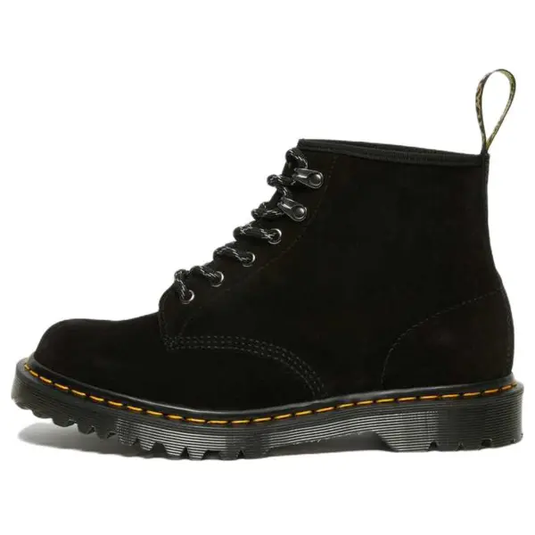 Dr. Martens 101 Made In England Ben Suede Ankle Boots - Black