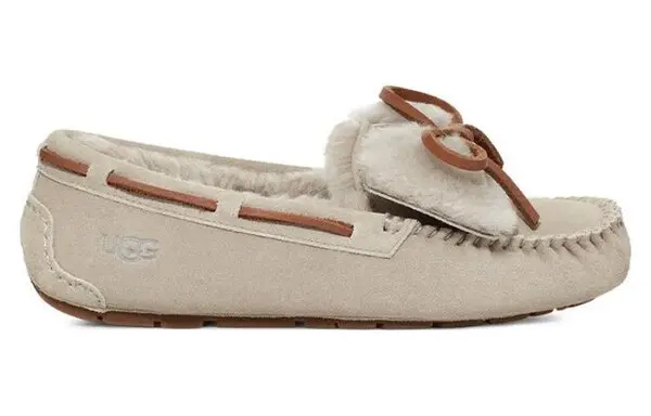 UGG Dakota Double Bow Slipper - Goat Grey