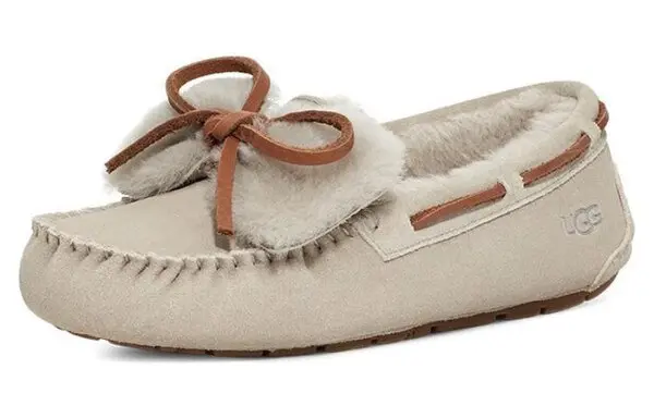 UGG Dakota Double Bow Slipper - Goat Grey