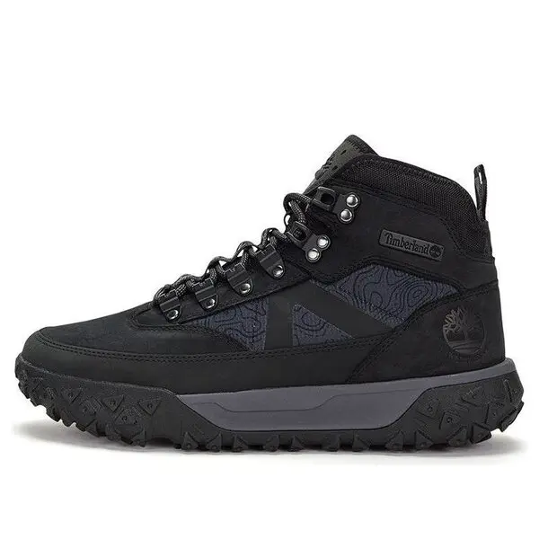 Timberland Greenstride Motion 6 Waterproof Mid Hikers - Black/grey