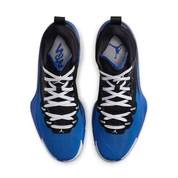 JORDAN Air Zion 1 Pf "duke" Mid Top Sneakers - Black/white/hyper Royal