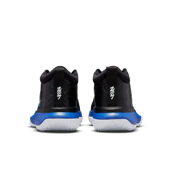 JORDAN Air Zion 1 Pf "duke" Mid Top Sneakers - Black/white/hyper Royal