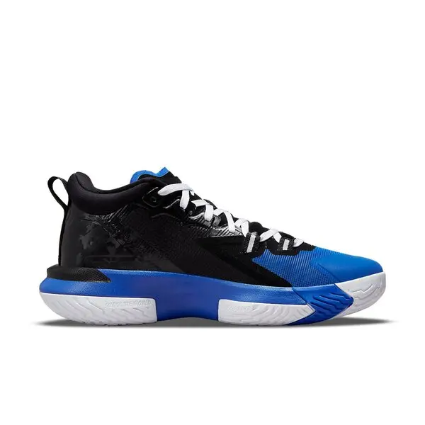 JORDAN Air Zion 1 Pf "duke" Mid Top Sneakers - Black/white/hyper Royal