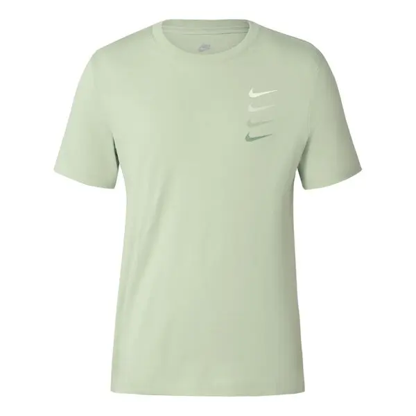 Nike Logo Printing Short Sleeve - Green