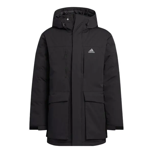 Adidas Down Parka With Logo