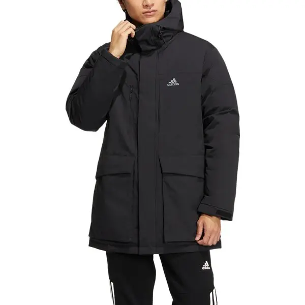 Adidas Down Parka With Logo