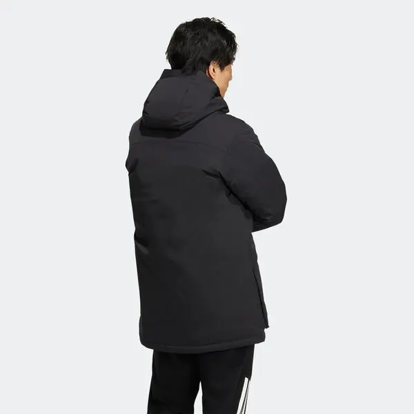 Adidas Down Parka With Logo