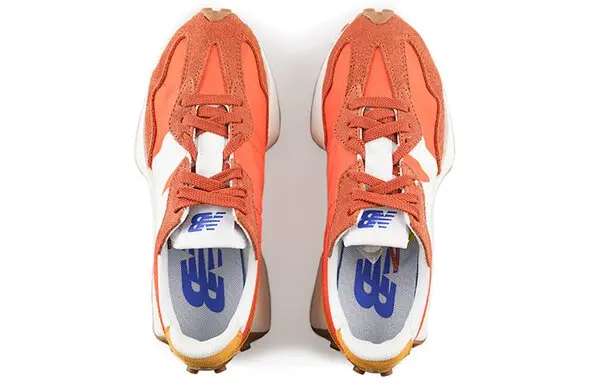 NEW BALANCE 327 Sneakers - Orange/light