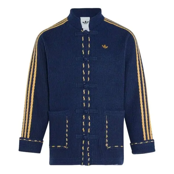 Adidas New Year Knit Jacket Asia Sizing - Navy